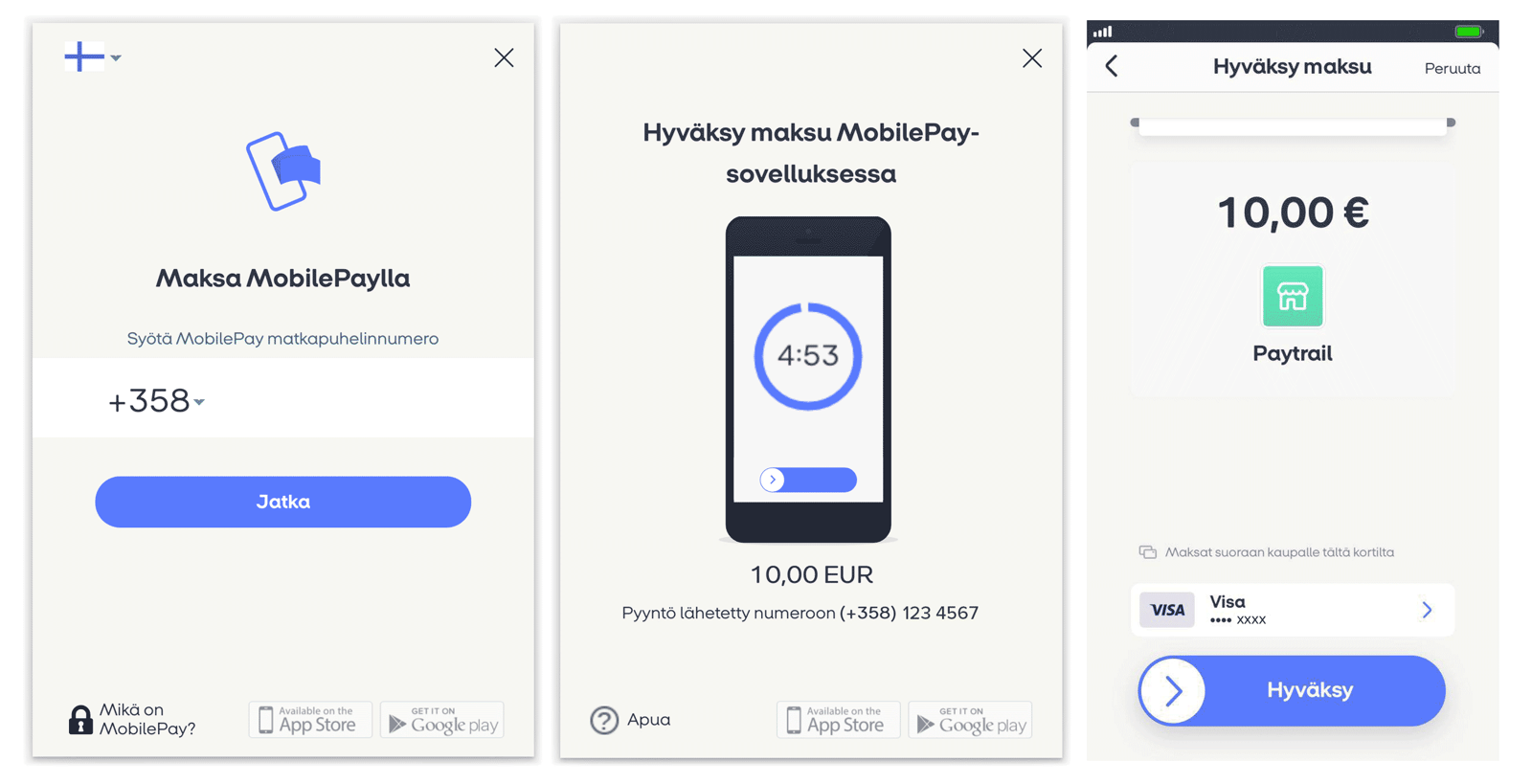MobilePay – Paytrail Help Center